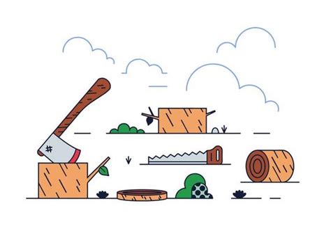 Illegal Logging Vector Art Icons And Graphics For Free Download