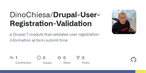Github Dinochiesadrupal User Registration Validation A Drupal 7