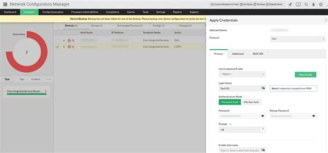 Integrate Pam360 With Network Configuration Manager