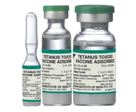 Tetanus Vaccine Tetanus Toxoid Vaccine Wholesale Trader From Mumbai