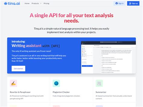 tinq ai nlp api cos è prezzi a chi può servire aitoolbox it