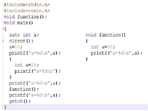 Storage Class In C Introduction Types Introduction Storage