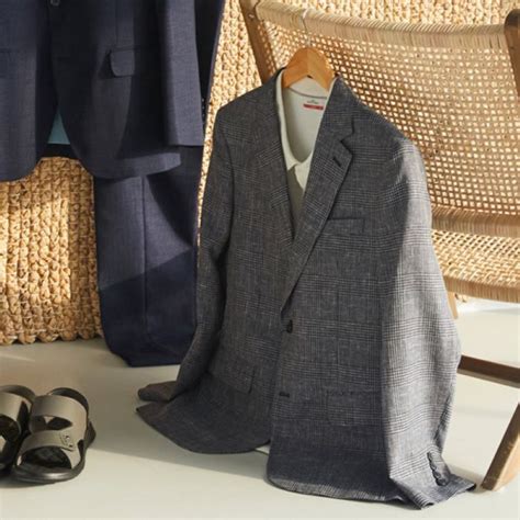 [파크랜드]오스틴리드 23s S 남성여름캐주얼체크쟈켓 Akf23202 Nc울산뉴코아 이랜드몰