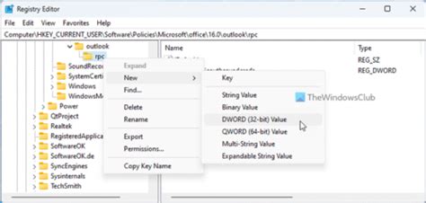 prevent outlook from saving credentials for basic authentication