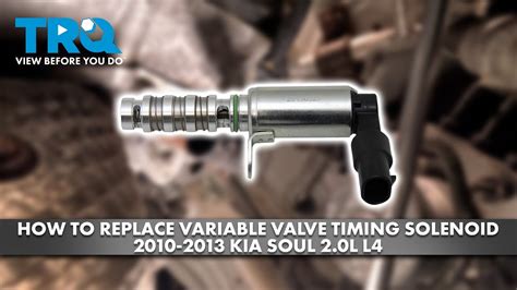 How to Replace Variable Valve Timing Solenoid 2010-2013 Kia Soul 2.0L L4 - YouTube