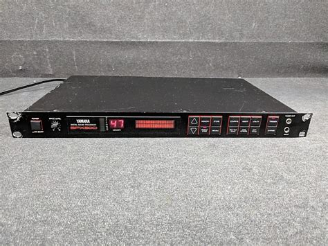 Yamaha Spx50d Digital Sound Processor 1u Rack Effect Made In Reverb