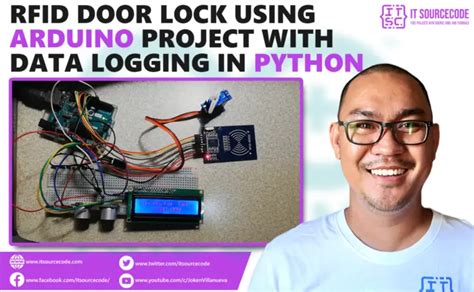 RFID Door Lock Using Arduino Project With Data Logging In Python
