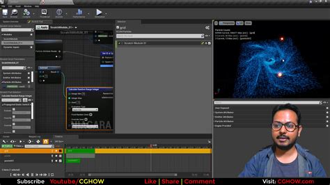Particle Attribute Reader In Ue4 Niagara Tutorial Cghow Ashif Ali