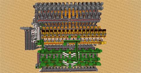 CPU 16 Bit With Multiplication Minecraft Map