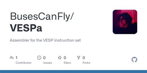 github busescanfly vespa assembler for the vesp instruction set
