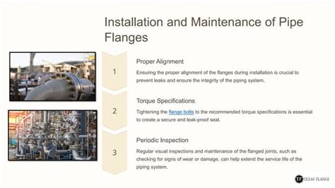 Exploring Pipe Flanges Applications Types And Benefitspptx