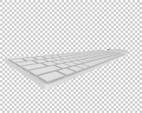 Premium PSD Keyboard And Mouse Isolated On Transparent Background D Rendering Illustration