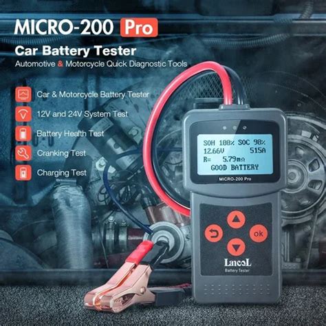 Lancol Micro200pro 12v 배터리 용량 테스터 자동차 배터리의 상태를 정확하게 진단해보세요 가격 추천 순위