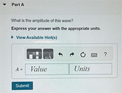 Solved Consider The Wave Shown In Figure 1 Figure History Chegg Com