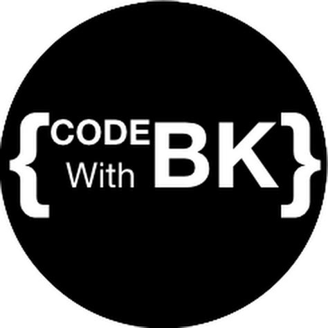 Codewithbk Youtube