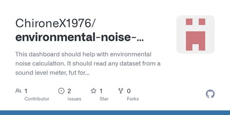 Github Chironex1976environmental Noise Calculation Dashboard This