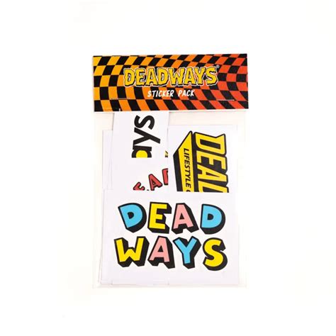 Deadways Sticker Pack 4 Lazada Ph