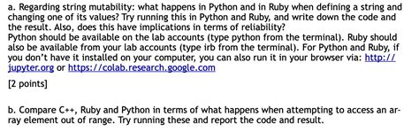 A Regarding String Mutability What Happens In