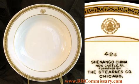 Railroad Commissary Authentic Railroad China Catalog