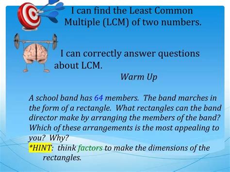 PPT Least Common Multiple LCM PowerPoint Presentation Free Download ID