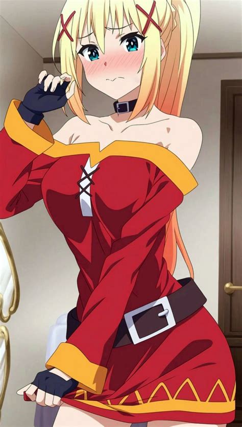 Darkness Trying On Megumin Dress 🎬 Konosuba 3 Gods Blessing On This
