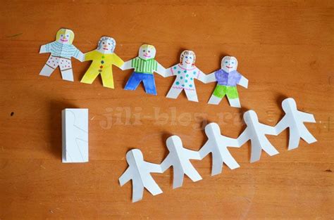 Гирлянда человечки | Kids learning activities, Kids learning, Handmade