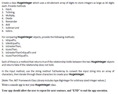 PLEASE USE OBJECT ORIENTED PROGRAMMING IN C USING Chegg