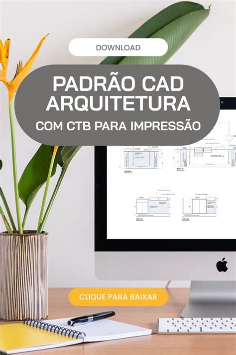 Padrão Cad Ctb Para Arquitetura