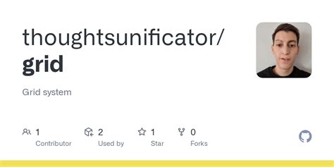 GitHub Thoughtsunificator Grid Grid System