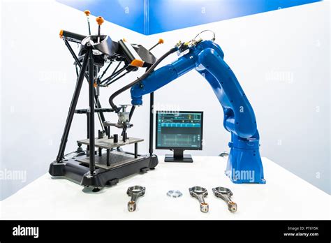 Robotic Arm Production Lines Modern Industrial Technology Automated
