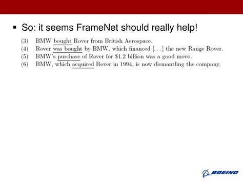 Ppt Assessing The Impact Of Frame Semantics On Textual Entailment