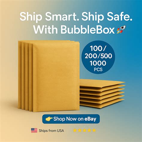 0 6x10 Kraft Bubble Mailers Padded Envelopes Self Seal Shipping Bags