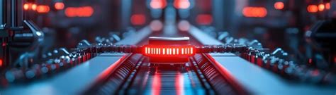 Photo Realistic As Ai Algorithm And Conveyor Belt Concept As An Ai