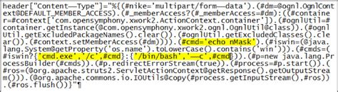 Unfolding The Apache Struts Vulnerability Alert Logic