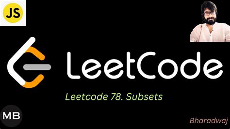 67 Leetcode 78 Subsets Javascript Youtube