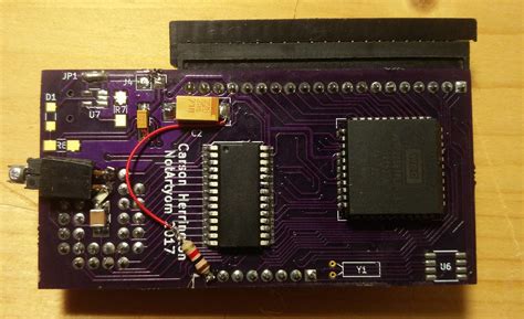 build a wearable watch using a 6502 8 bit microprocessor by cabe