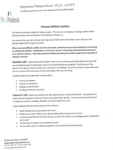 dreams within conflict stephanierepairshop pdf