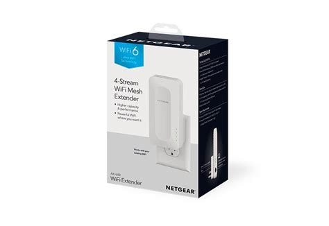 EAX11 AX1600 Dual Band WiFi 6 Mesh Extender NETGEAR