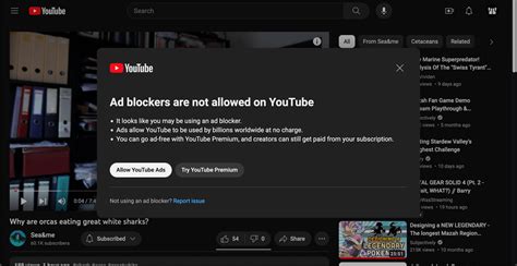 has anyone found a good way to block the ad blocker notice r youtube