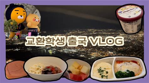 교환학생 Vlog 2 출국🇰🇷 ️🇺🇸 Youtube