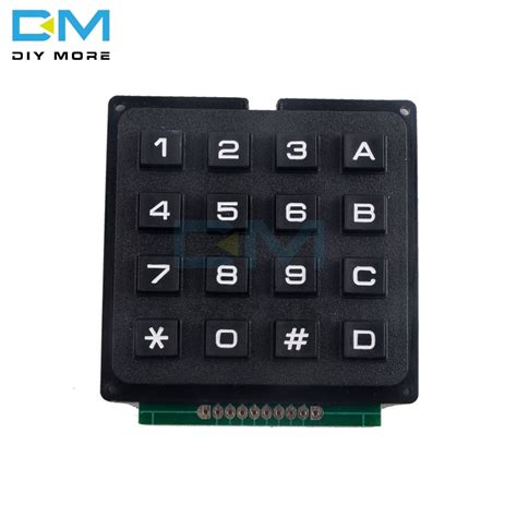 【happy One】4x4 Matrix Keyboard Keypad Control Board Module Use Key Pic