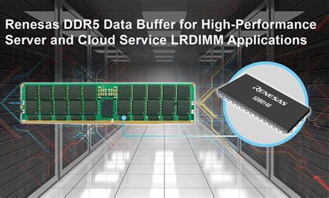 Renesas Releases 5db0148 Ddr5 Data Buffer Embedded Computing Design