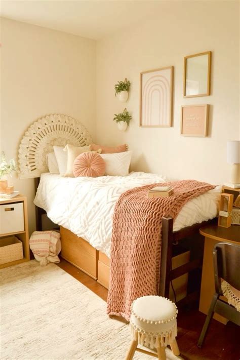 Dorm Room Ideas For Girls College Pink And Grey Aesthetic College Dorm