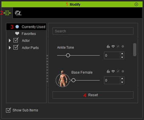 Creating Morphing Slider For Default Character