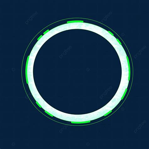 Technology Border White Transparent Technology Border Sense Of