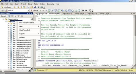 Sql Server Stored Procedure Template Williamson Ga Us