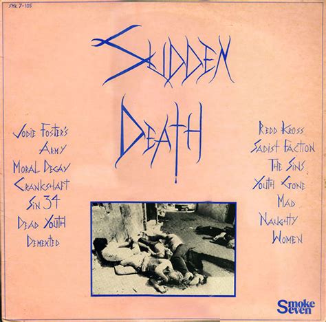 Sudden Death – Vinyl (LP, Compilation), 1982 [r2023211] | Discogs