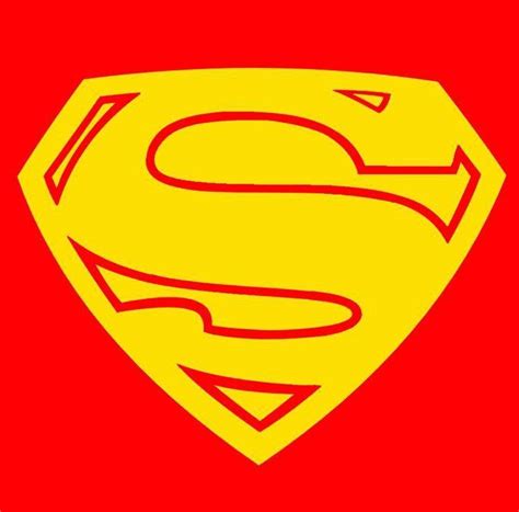 Yellow Superman Logo