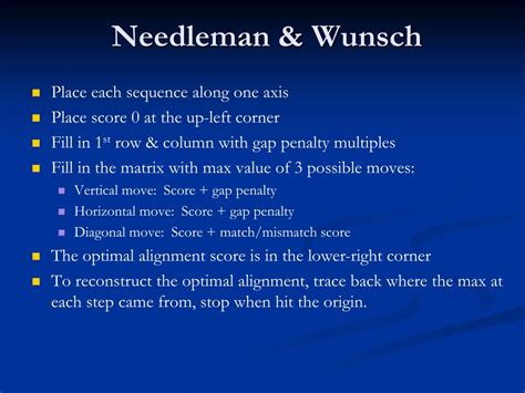 Ppt Ch 3 Sequence Alignment Powerpoint Presentation Free Download