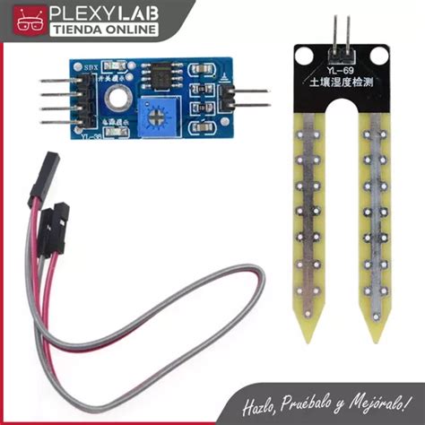 Sensor De Humedad Del Suelo Higrómetro Yl 69 Módulo Yl 38 Mercadolibre